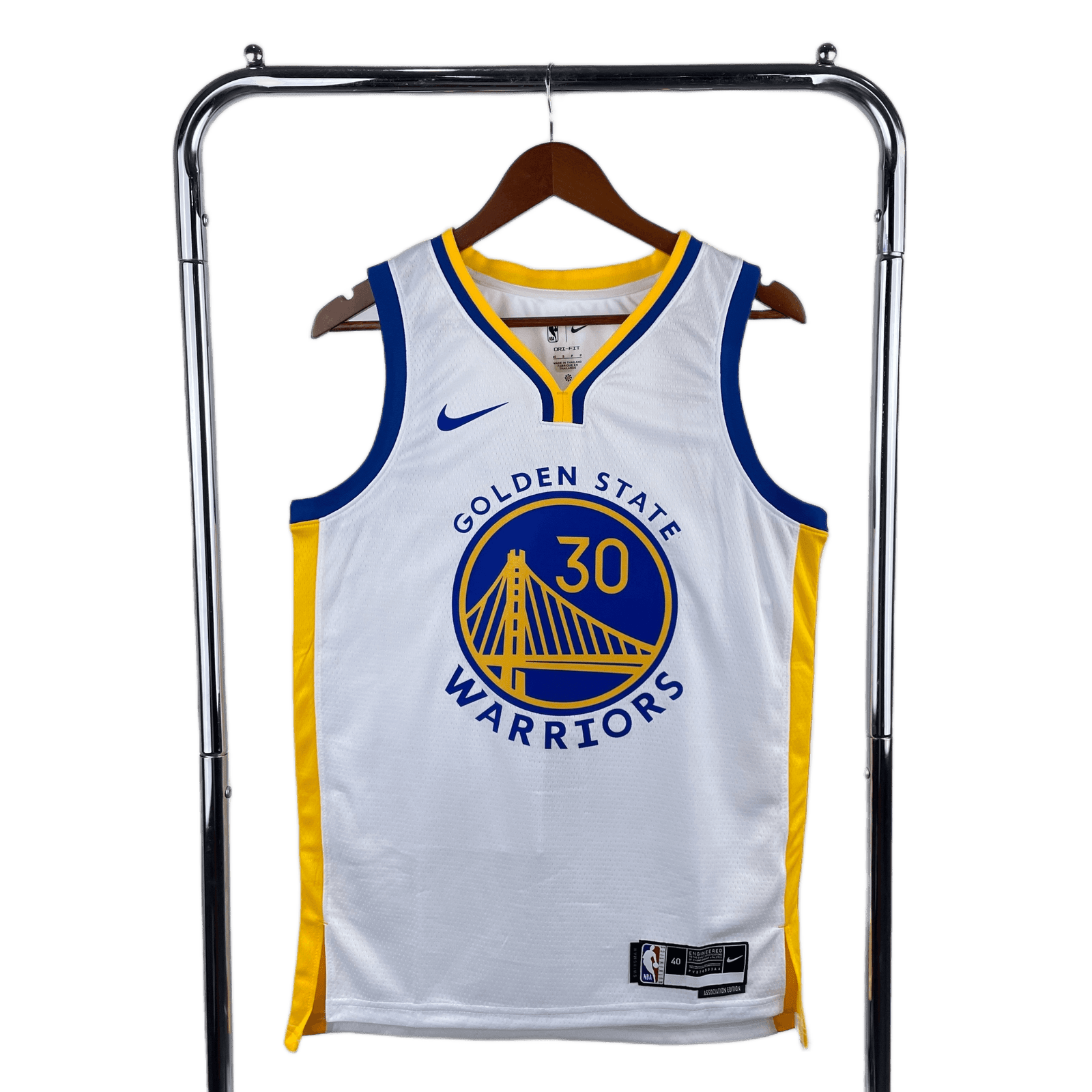 Golden State Warriors White Classic Jersey Jersey Station